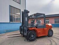 China Fuel 8ton Diesel Forklift with 3m 3.5m 4m 4.5m 5m 5.5m 6m Mast and Mitsubishi Engine for sale