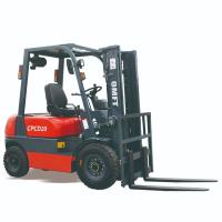 China 2000kg CPCD20 Diesel Forklift Truck with Steel Rubber Tires and CE Certification for sale