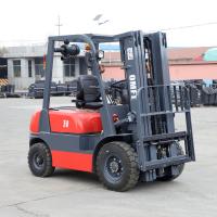 China Ce ISO SGS Approved 3 Ton Diesel Forklift Truck with 5m 5000mm Triplex Full Free Mast for sale