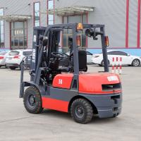 China Ce ISO SGS Approved 3 Ton Diesel Forklift Truck with 5m 5000mm Triplex Full Free Mast for sale