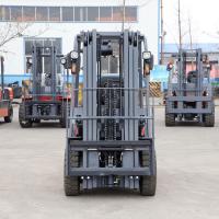 China Ce ISO SGS Approved 3 Ton Diesel Forklift Truck with 5m 5000mm Triplex Full Free Mast for sale