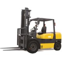 China Small 5.0 Ton 4500kg Cpcd45 Cpcd50s Diesel Forklift Truck with 5m 5000mm Mast Triplex for sale