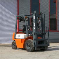 China 2 Ton 2000kg Cpcd20 Diesel Forklift Truck with 3m 3000mm Duplex Durable Pneumatic Tires for sale