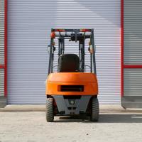 China 2ton Diesel Forklift Truck with 5m 5000mm Three Stage Full Free Mast Triplex Full Free Mast for sale