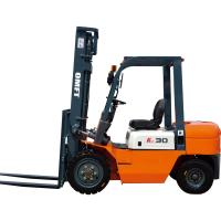 China 3 Ton 3000kg Cpcd30 Diesel Forklift Truck with 4.5m 4500mm Mast Triplex and Fork 1070mm for sale