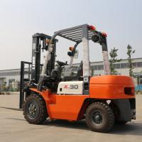 China 3 Ton 3000kg Cpcd30 Diesel Forklift Truck with 4.5m 4500mm Mast Triplex and Fork 1070mm for sale
