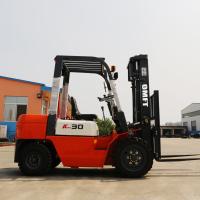 China 3 Ton 3000kg Cpcd30 Diesel Forklift Truck with 4.5m 4500mm Mast Triplex and Fork 1070mm for sale