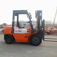 China 3.5 Ton Diesel Forklift Truck with 5m Triplex Full Free Mast and Pneumatic Tyres for sale