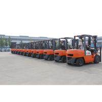 China 3.5 Ton Diesel Forklift Truck with 5m Triplex Full Free Mast and Pneumatic Tyres for sale
