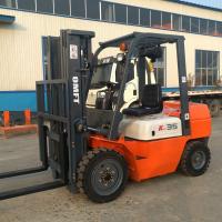 China 3.5 Ton Diesel Forklift Truck with 5m Triplex Full Free Mast and Pneumatic Tyres for sale