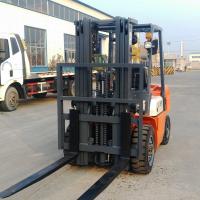 China 3.5 Ton Diesel Forklift Truck with 5m Triplex Full Free Mast and Pneumatic Tyres for sale