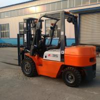 China 3.5 Ton Diesel Forklift Truck with 5m Triplex Full Free Mast and Pneumatic Tyres for sale
