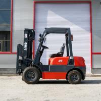 China 2.5 T Forklift Truck Lifter with Attachment 3.0 M Max. Lifting Height Diesel Fork Lift for sale