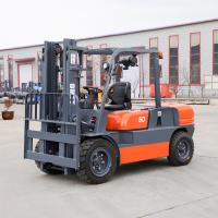 China 2800mm Min. Width of Right Angle Channel Diesel 4.5 Ton Forklift with 6m Lifting Height for sale