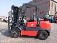 China 3 Ton 3t Counterbalanced Cushion Tire Gasoline and LPG Dual Fuel Forklift Truck Toyota 7 Model Ce ISO for sale