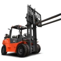 China CPQY70 Forklift Truck with Us GM4.3 Engine Petrol Gas Engine Fork 3450X2010X2500mm for sale