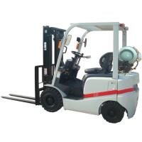 China CPQY15 Gasoline Lp Gas Dual Fuel Forklift Trucks with Side Shift Solid Tyre Nissan Forklift Duplex Triplex Full Free Mast for sale