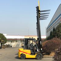 China CPQY15 Gasoline Lp Gas Dual Fuel Forklift Trucks with Side Shift Solid Tyre Nissan Forklift Duplex Triplex Full Free Mast for sale