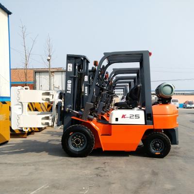 China 2000kg 2500kg 2.5ton Gasoline and Lp Gas Forklift Propane Power with Psi EPA Engine for sale