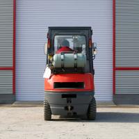 China Japanese Nissan K21/K25 Engine 4.5m Lifting Height Three Stage Mast 3.5ton LPG Forklift for sale