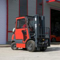 China Japanese Nissan K21/K25 Engine 4.5m Lifting Height Three Stage Mast 3.5ton LPG Forklift for sale