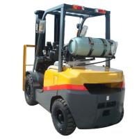 China 2.5ton Gasoline Forklift with Wide-View Mast and Japan Nissan Engine Min. Width 2690mm for sale
