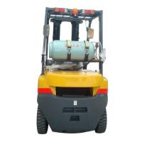 China Euro and Us EPA Emission Standard 2ton LPG Forklift with Cabin Nissan K21 K25 Engine for sale