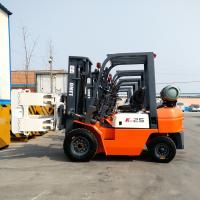 China 2.5ton Gasoline Forklift with Wide-View Mast and Japan Nissan Engine The Stacking Expert for sale
