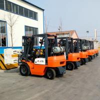 China 2.5ton Gasoline Forklift with Wide-View Mast and Japan Nissan Engine The Stacking Expert for sale
