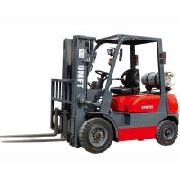 China 2ton Omft Gas Gasoline LPG Propane Petrol Cushion Tyre Forklift with Clamp and Performance for sale