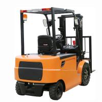 China 2155mm Turning Radius 3ton Mini Electric Battery Forklift with Solid Tires and Side Shift for sale