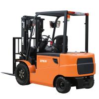 China 2155mm Turning Radius 3ton Mini Electric Battery Forklift with Solid Tires and Side Shift for sale
