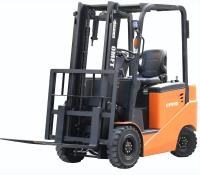 China 1.5ton Four-Wheel Electric Forklift with Curtis Control and Free Battery Charger for sale