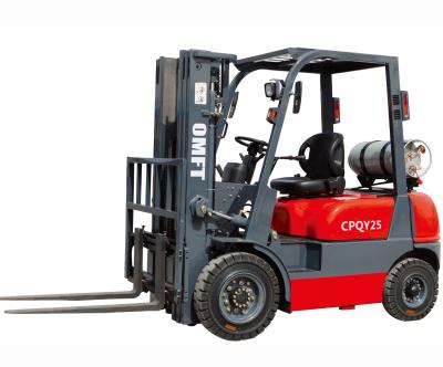China 2.5t LPG Gas Dual Fuel Petrol LPG Gasoline Forklift Fg20 with Impco Toyota Model Omft for sale
