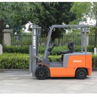 China 3000kgs Capacity 3 Tonne Four Wheel Electric Forklift for Warehouse Standard Ce ISO SGS for sale
