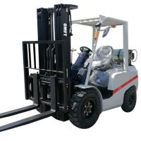 China 3.5ton 4-Wheel Gasoline LPG Hydraulic Lifter Truck Forklift with Pneumatic or Solid Tires for sale