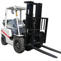 China 3.5ton 4-Wheel Gasoline LPG Hydraulic Lifter Truck Forklift with Pneumatic or Solid Tires for sale