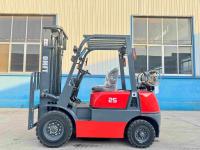 China Gasoline LPG Dual Fuel Forklift 3500kgs Load Capacity 3m-6m Mast with Nissan Engine for sale