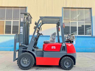 China Gasoline LPG Dual Fuel Forklift 3500kgs Load Capacity 3m-6m Mast with Nissan Engine for sale