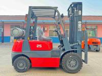 China Gasoline LPG Dual Fuel Forklift 3500kgs Load Capacity 3m-6m Mast with Nissan Engine for sale