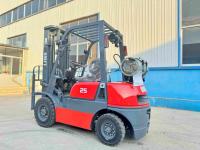 China Gasoline LPG Dual Fuel Forklift 3500kgs Load Capacity 3m-6m Mast with Nissan Engine for sale