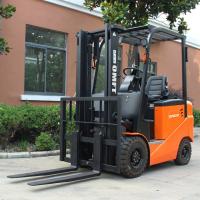 China 1070mm Fork Electric Forklift 2ton 1500kgs with Spare Parts and OEM Support for sale