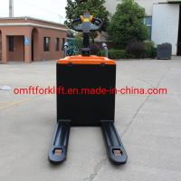 China 2 Ton 2000 Kg Cbd20 Electric Pallet Truck Jack with 24V/210ah Battery and 685X1200mm Fork for sale