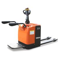 China Steel PU 2t Electric Pallet Truck Jack with 2000kg Load Capacity and Battery for sale