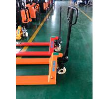 China CBY20 2ton Steel PU AC Pump Hydraulic Manual Hand Pallet Truck Pallet Jack with Ce ISO for sale