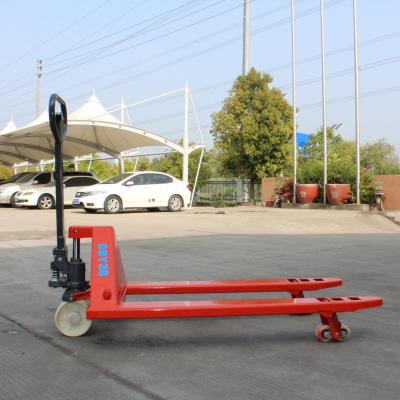 China Approved Non-Standard Size 3.0ton 3t Hand Manual Hydraulic Pallet Truck for Your Needs for sale