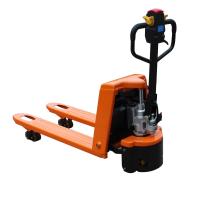 China Orange or Customized 1.5 Ton 1500kg CBD15S Semi-Electric Pallet Truck Battery Operated for sale