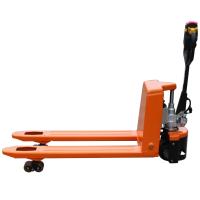 China 1.5t Mini Walkie Type Electric Hydraulic Pallet Truck with DC Motor Battery Powered for sale