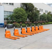 China 1.5t Mini Walkie Type Electric Hydraulic Pallet Truck with DC Motor Battery Powered for sale