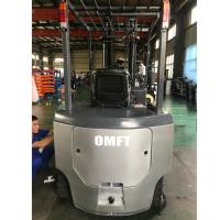 China 3500kgs Capacity Electric Forklift with 6m Full Free Mast Triplex and Pneumatic Tyre for sale